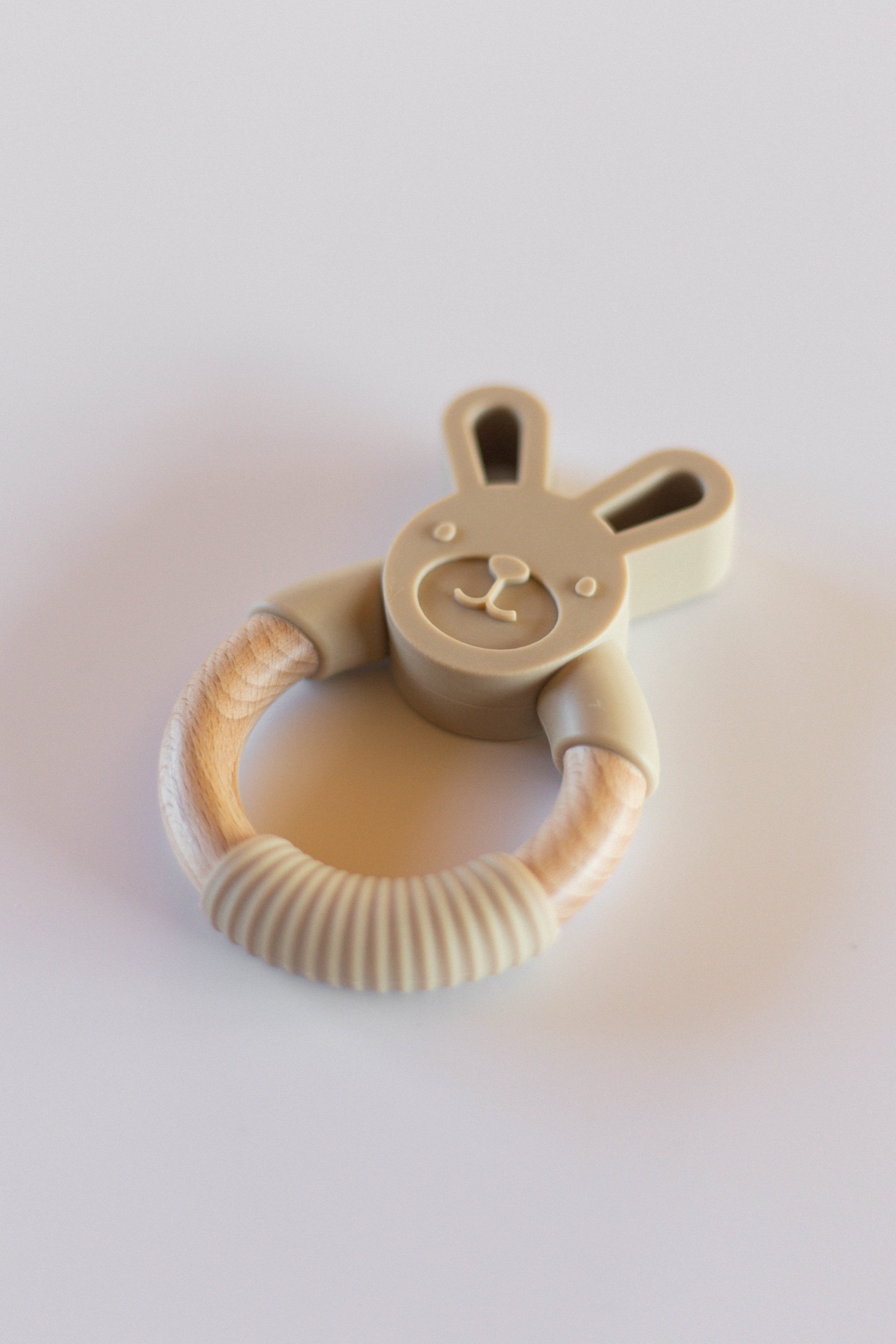 Linen Rabbit Teether – Classical Child