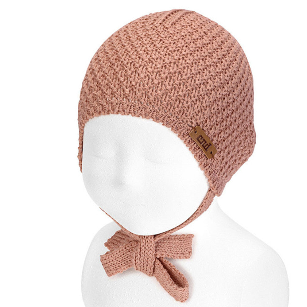Moss Stitch Cotton Bonnet | Condor – Classical Child