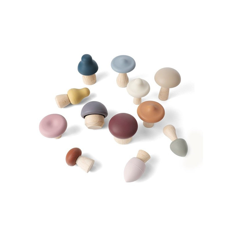 Silicone Mushroom Toy Set – Classical Child