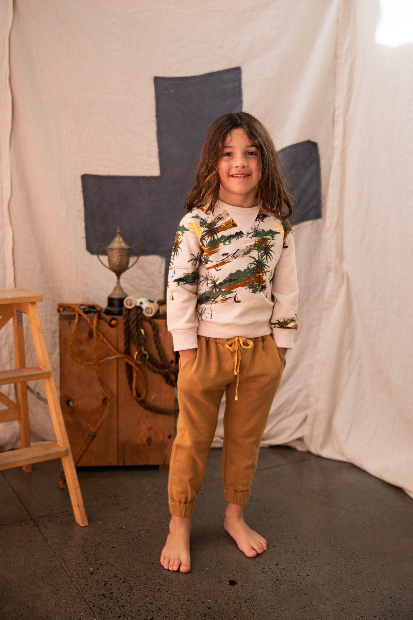 Pearson & Pearson Samuel Trackpants Dijon – Classical Child