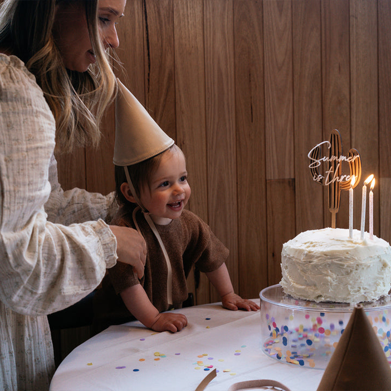 Baisik Party Hat Tan – Classical Child