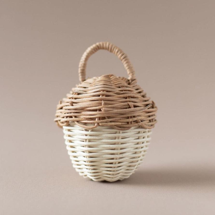 Acorn Rattan Rattle – Classical Child