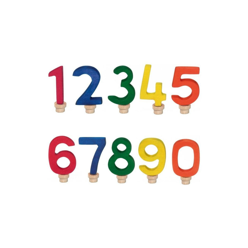 Gluckskafer Wooden Birthday Number Individual – Classical Child