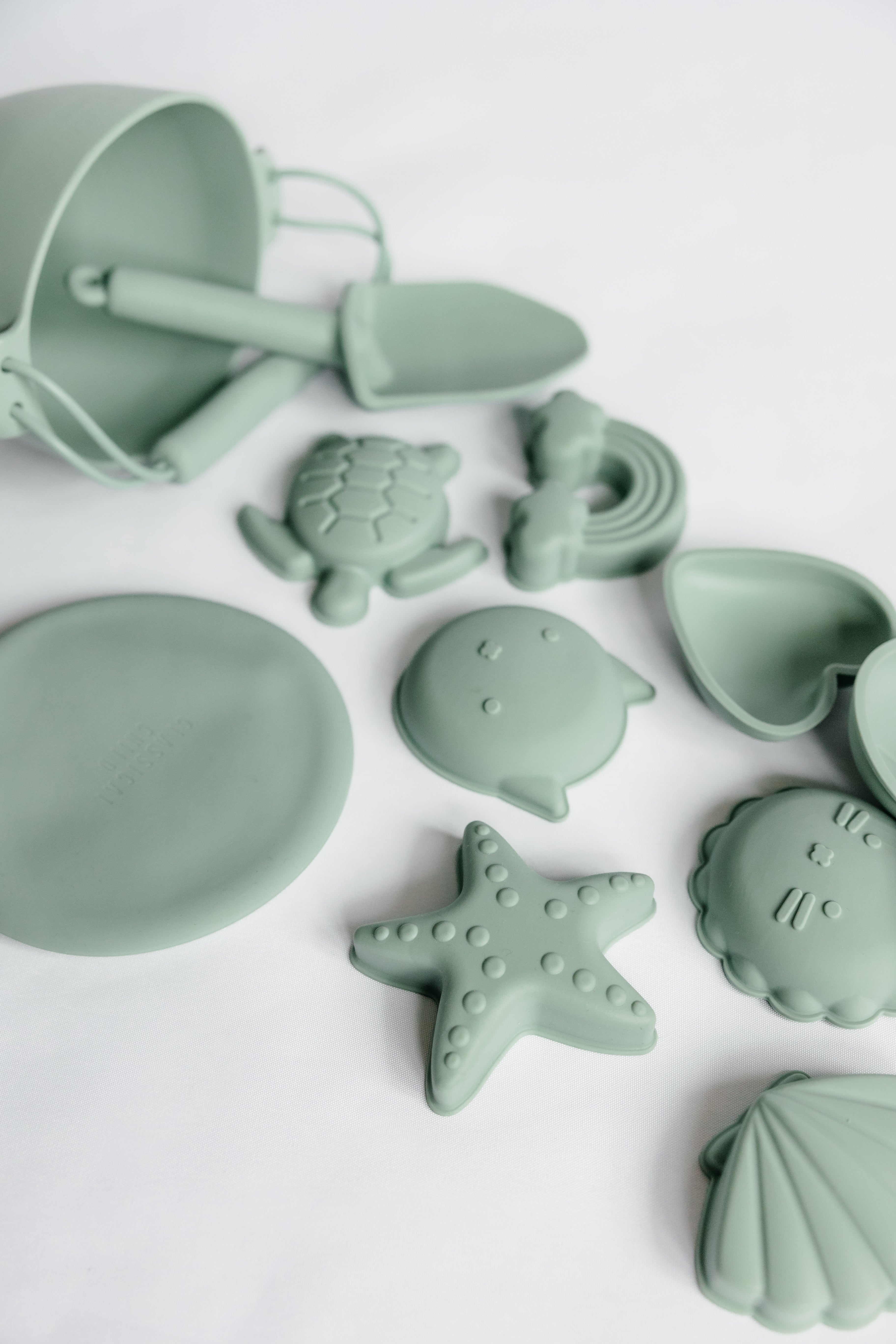 Bucket & Toys Set - Sage Green – Classical Child